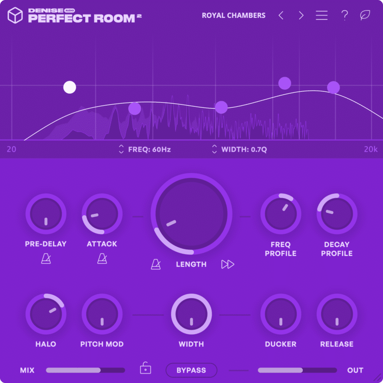 Denise Audio Perfect Room 2 - A Sleek and Powerful Reverb Plugin ...